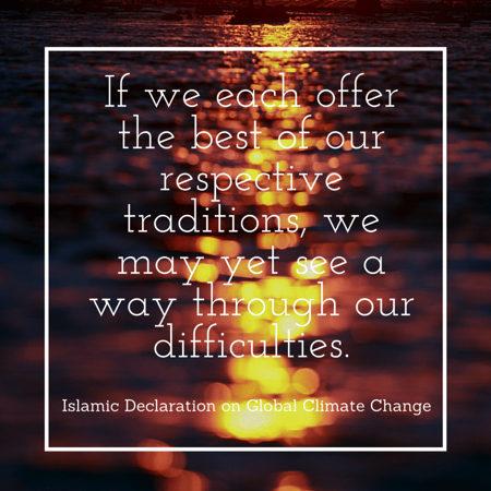 9 Faith Quotes on Climate Change | unfoundation.org
