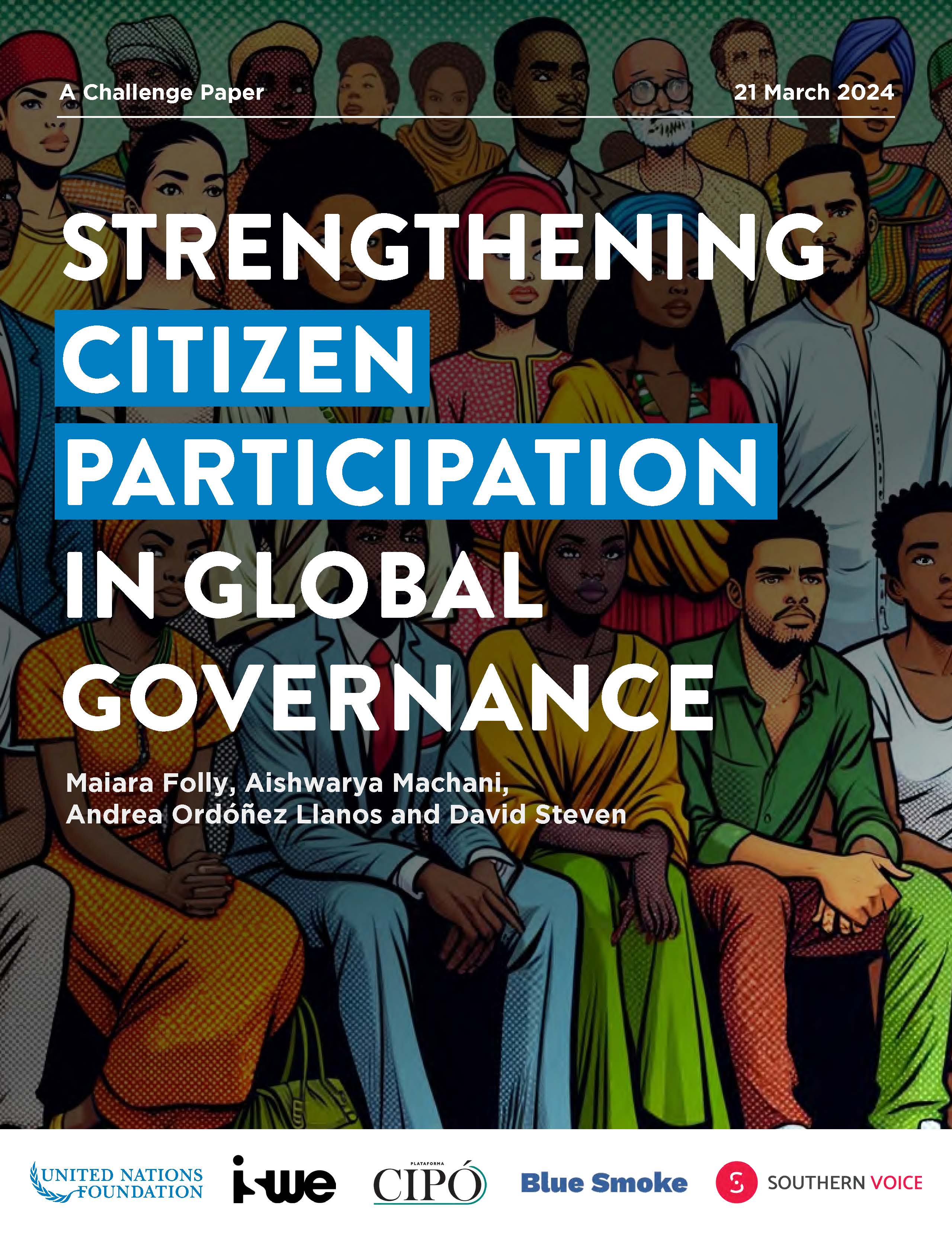 Strengthening Citizen Participation in Global Governance