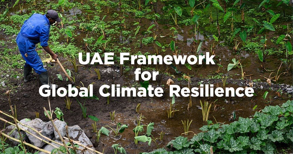 UAE Framework for Global Climate Resilience | unfoundation.org