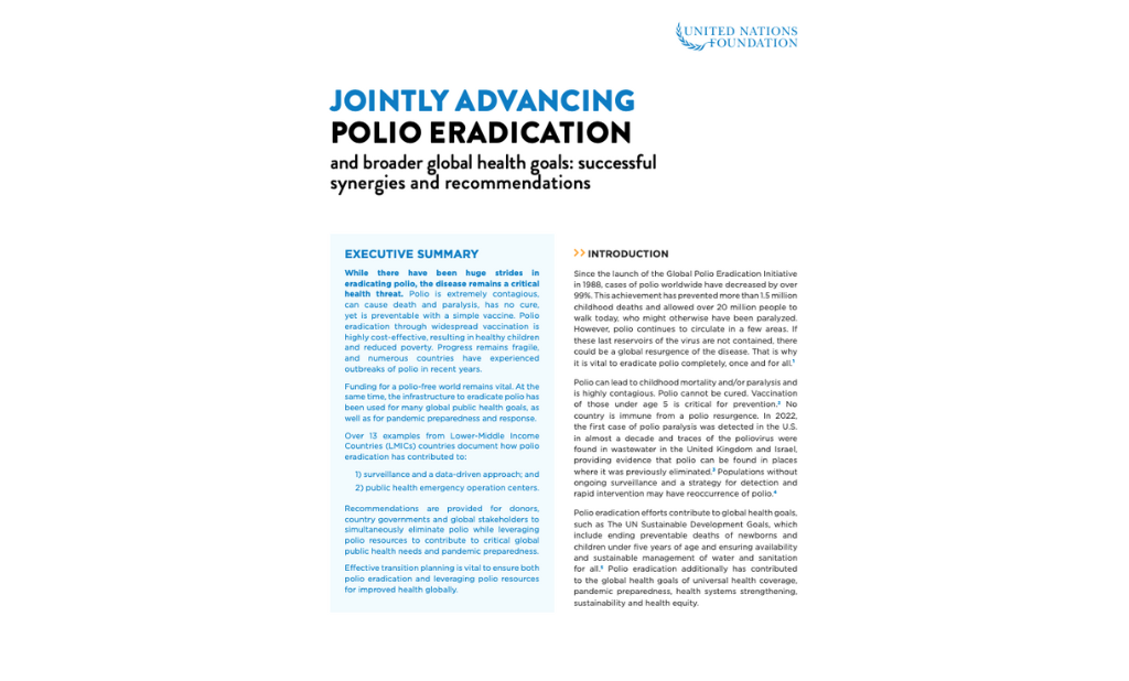 Building Blocks for Global Health Security: LEVERAGING LONG-STANDING ...